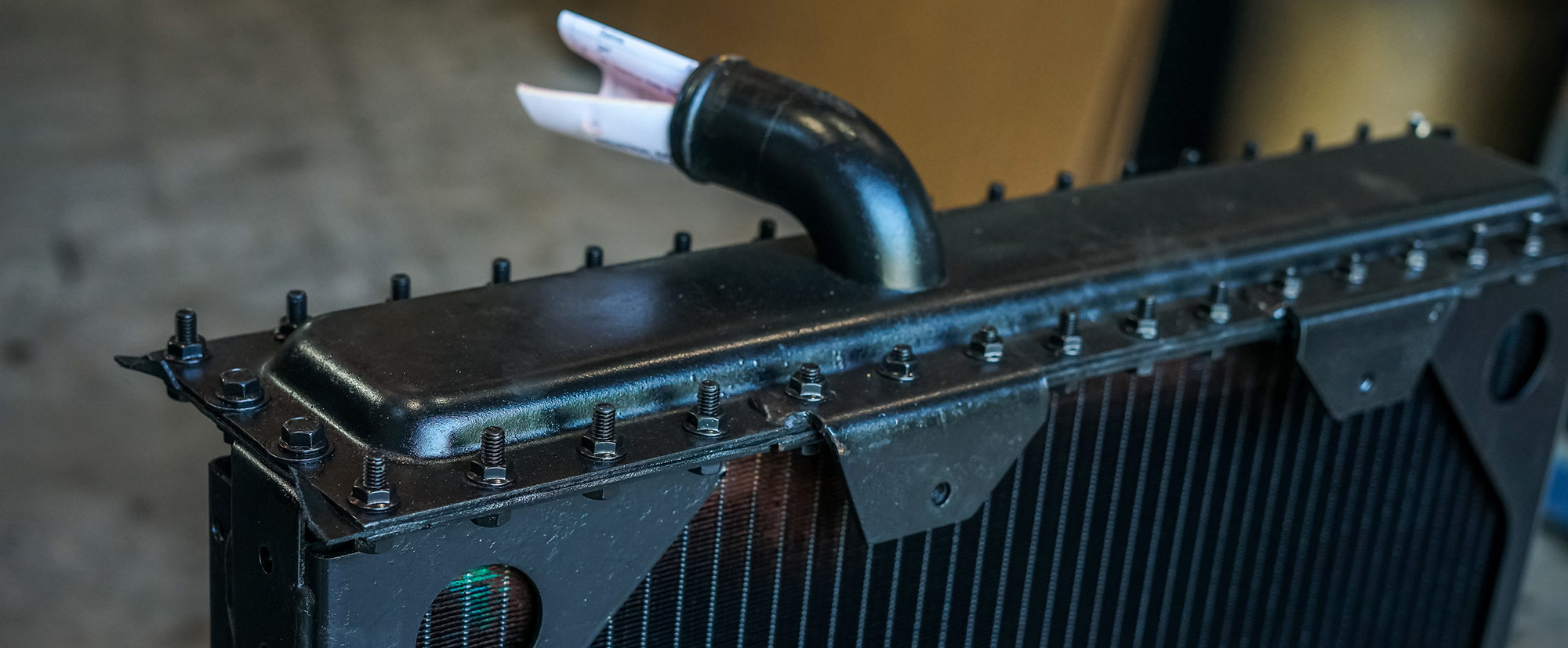 Radiator Cleaning, Repairing, and Replacing. Heavy Equipment